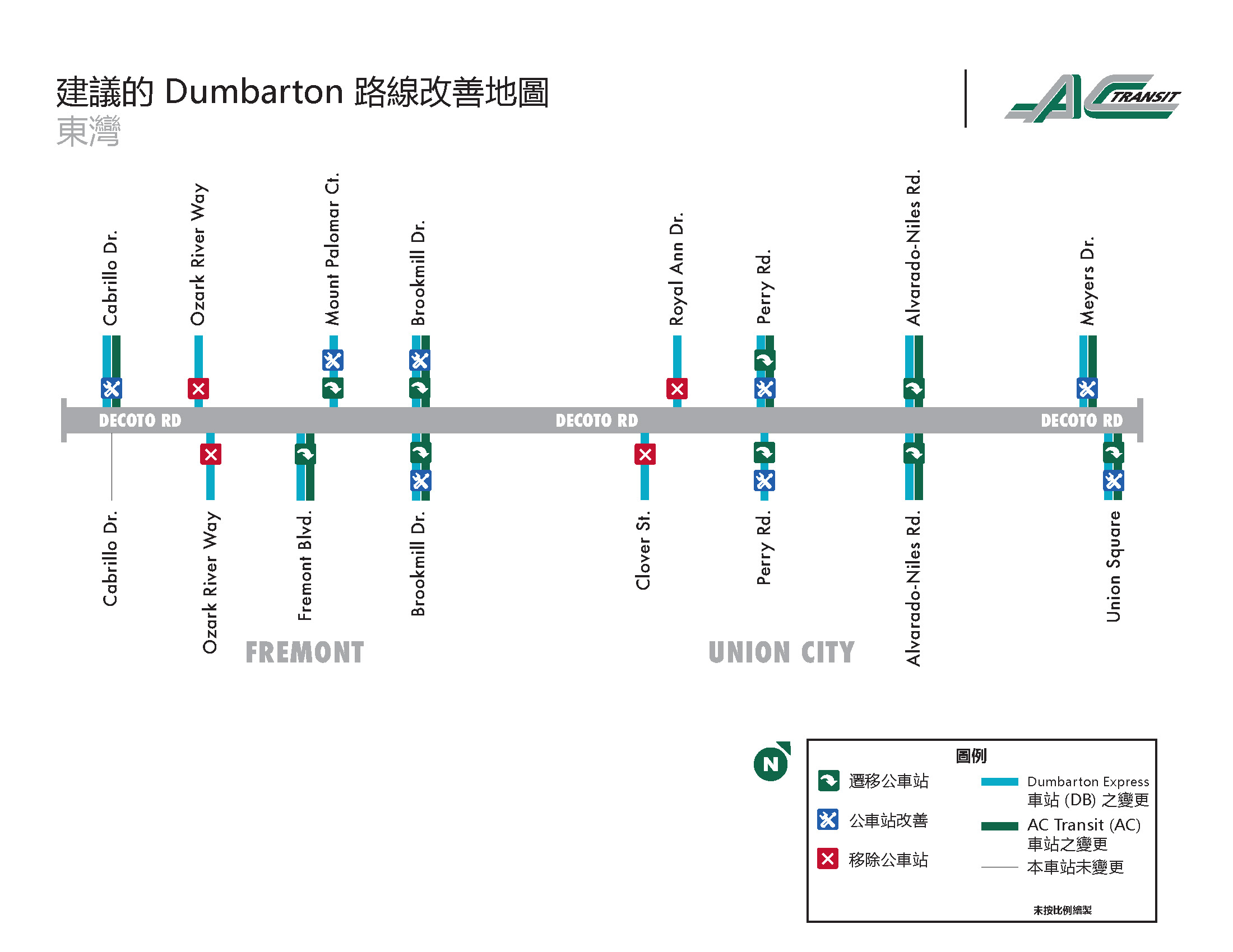 Dumbarton 路線 改善專案 – The Dumbarton Express
