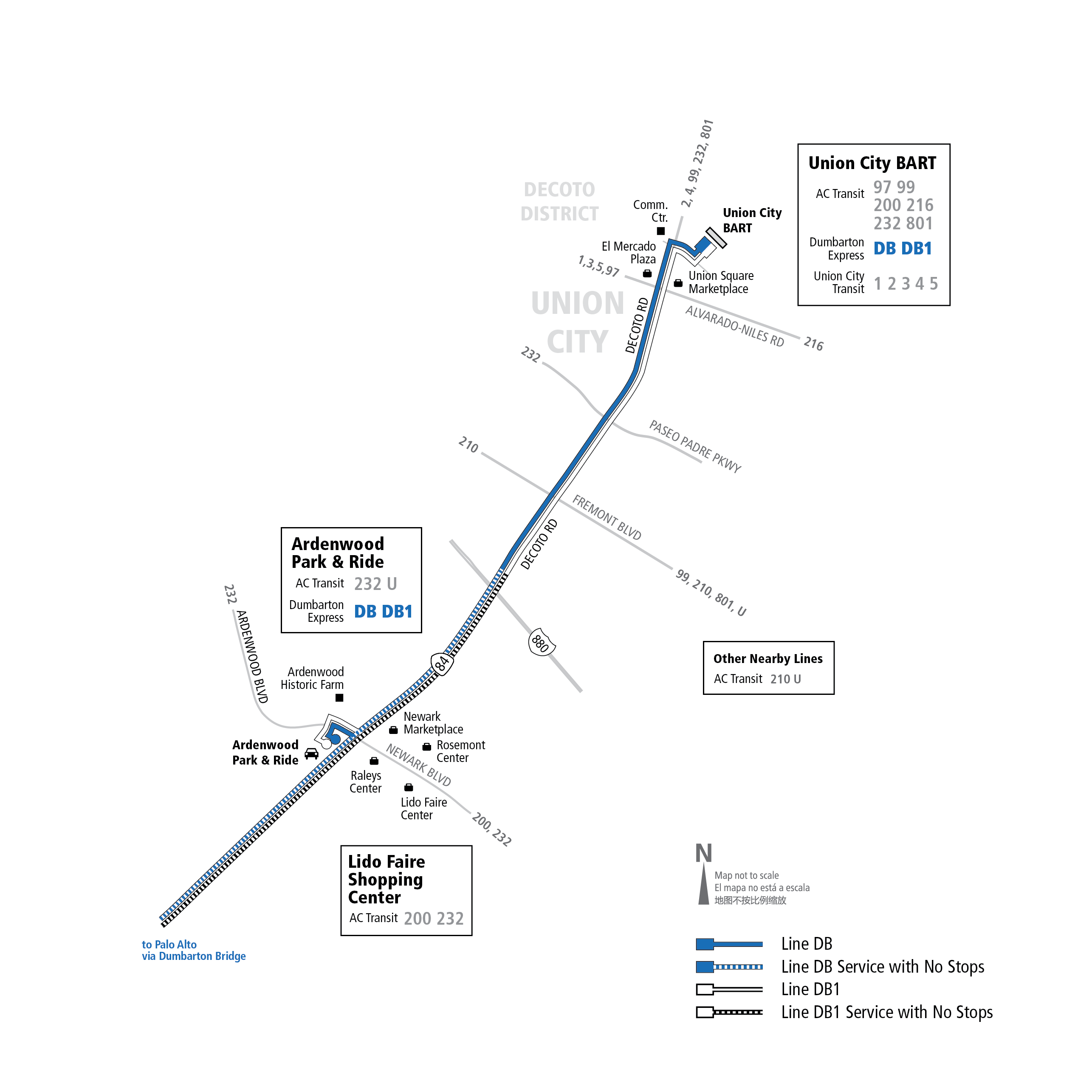 Route Map – The Dumbarton Express